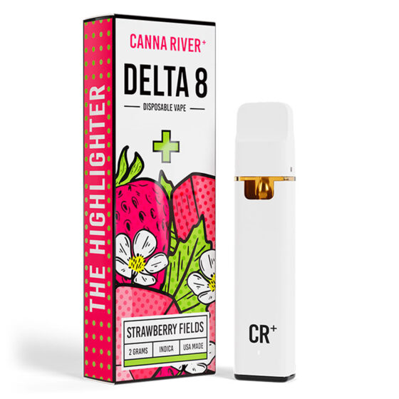 Highlighter Delta 8 THC Vape Pen – Strawberry Fields – Indica 2G ...